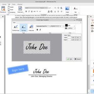 PDF Director Pro – for 3 PCs - Comprehensive PDF Editor Software compatible with Windows 11, 10, 8 and 7 – Edit, Create, Scan and Convert PDFs – 100% Compatible with Adobe Acrobat