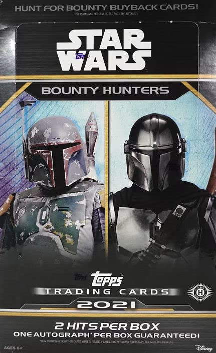 2021 Topps Star Wars 'Bounty Hunters' HOBBY box (24 pks/bx)