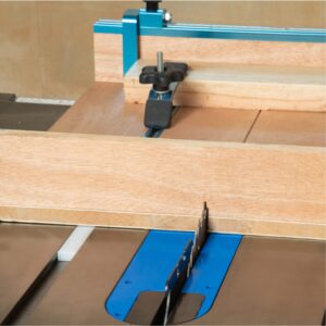 POWERTEC 71636 HDPE Miter Bar for Crosscut Sled, Table Saw Sled 3/4" x 3/8" x 36" For Jigs, Fixtures, Miter Slots, 2PK