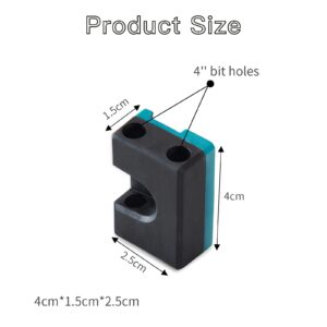 Bit Holder for Makita Drill Bit Organizer for Makita 18V Carry Up to 4 Driver Bits on The Side of Your Power Tool or Driver (2 Pack)