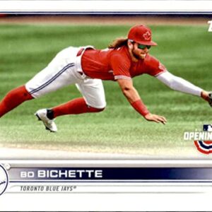 2022 Topps Opening Day #77 Bo Bichette Toronto Blue Jays MLB Baseball Trading Card