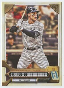 2022 topps gypsy queen #6 aaron judge new york yankees baseball nm-mt