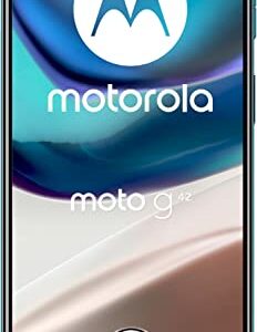 Motorola Moto G42 Dual-SIM 64GB ROM + 4GB RAM (GSM Only | No CDMA) Factory Unlocked 4G/LTE Smartphone (Atlantic Green) - International Version