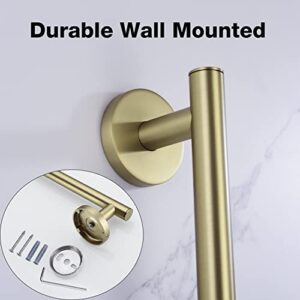 TRUSTMI Slide Bar 26 Inch with Adjustable Handheld Shower Head Holder Brass, Wall Mounted, Brushed Gold