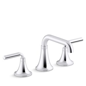 Kohler 27416-4-CP Tone Bathroom Sink Faucet, 1.2 gpm, Polished Chrome