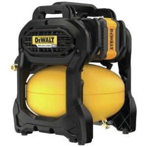 DEWALT 20V MAX* Portable Cordless Air Compressor Kit, 2.5 Gallons, 140 PSI, Brushless with Battery & Charger (DCC2520T1)