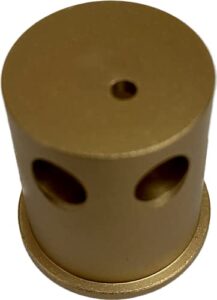 .22 nailgun blank adapter for 12ga perimeter trip wire alarm (desert brown)