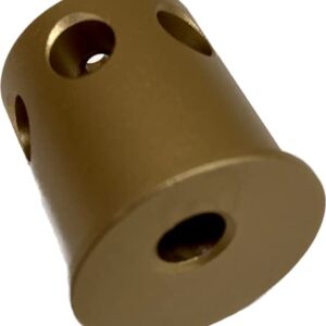 .22 Nailgun Blank Adapter for 12ga Perimeter Trip Wire Alarm (Desert Brown)