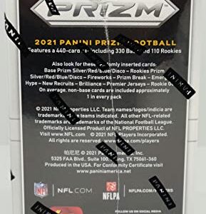 2021 Panini Prizm Football Trading Cards Blaster Box (6 packs/4cards per pack)