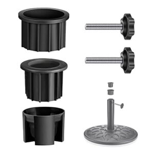 kawende umbrella base stand hole ring plug cover, umbrella stand base screw umbrella pole cap, for cap patio umbrella stand replacement parts, outdoor patio umbrella accessories