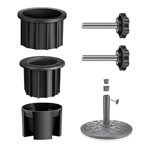 KAWENDE Umbrella Base Stand Hole Ring Plug Cover, Umbrella Stand Base Screw Umbrella Pole Cap, for Cap Patio Umbrella Stand Replacement Parts, Outdoor Patio Umbrella Accessories