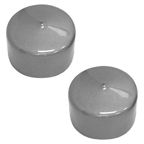 Bearing Dust Caps, SDTC Tech 4-Pack 1.98 Inch Grey Rubber Caps Trailer Wheel Hub Dust Covers Replacement Bearing Protector