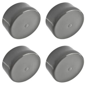 Bearing Dust Caps, SDTC Tech 4-Pack 1.98 Inch Grey Rubber Caps Trailer Wheel Hub Dust Covers Replacement Bearing Protector