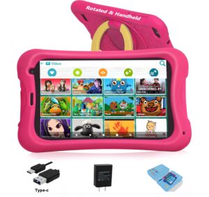 nobklen kids tablet 7 inch tablet - 2gb ram and 32gb storage, 3000mah battery, dual cameras, and parental controls