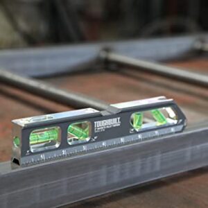 ToughBuilt 9-in Magnetic Billet Torpedo Level - (TB-H2-L-9T-M)