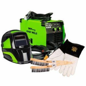 forney easy weld 26101 140 fc-i flux-core welder, 120v, 140a bundle, green