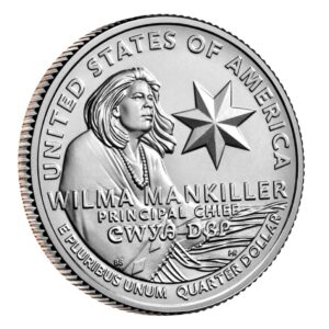 2022 D American Women, Washington Wilma Mankiller Quarter Uncirculated