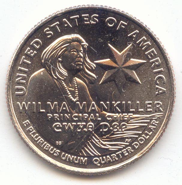 2022 D American Women, Washington Wilma Mankiller Quarter Uncirculated