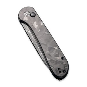 CIVIVI Button Lock Elementum Bundled Titanium Pocket Clip, Great EDC Knife Set