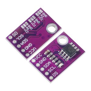 QCCAN 5PCS LM75 LM75A Temperature Sensor High Speed I2C IIC Interface High Precision Development Board Module