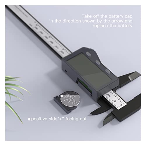 Digital Caliper, 0-6" Calipers Measuring Tool - Electronic Micrometer Caliper with Large LCD Screen, Auto-Off Feature, Inch and Millimeter Conversion