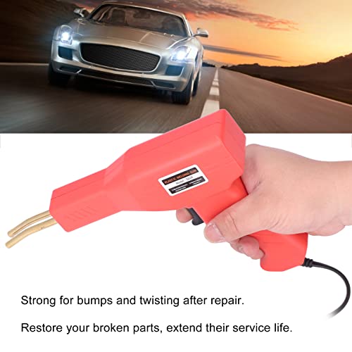 50W Hot Staple Welder Gun, Plastic Welding Machine Car Bumper Repair Kit with Plier, Flat/Outside Corner/Inside Corner/Staples, Welding Repairing Machine for Repairing Bumpers(#1)