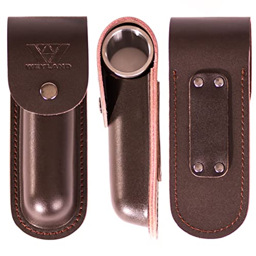 WEYLAND 1 1/2 Inch Bushcraft Settlers Tool - Survival Bushcraft Hand Auger Wrench - Bushcraft Gear and Equipment Scotch Eye Wood Drill Peg and Manual Hole Maker Multitool for Camping and Bushcrafting