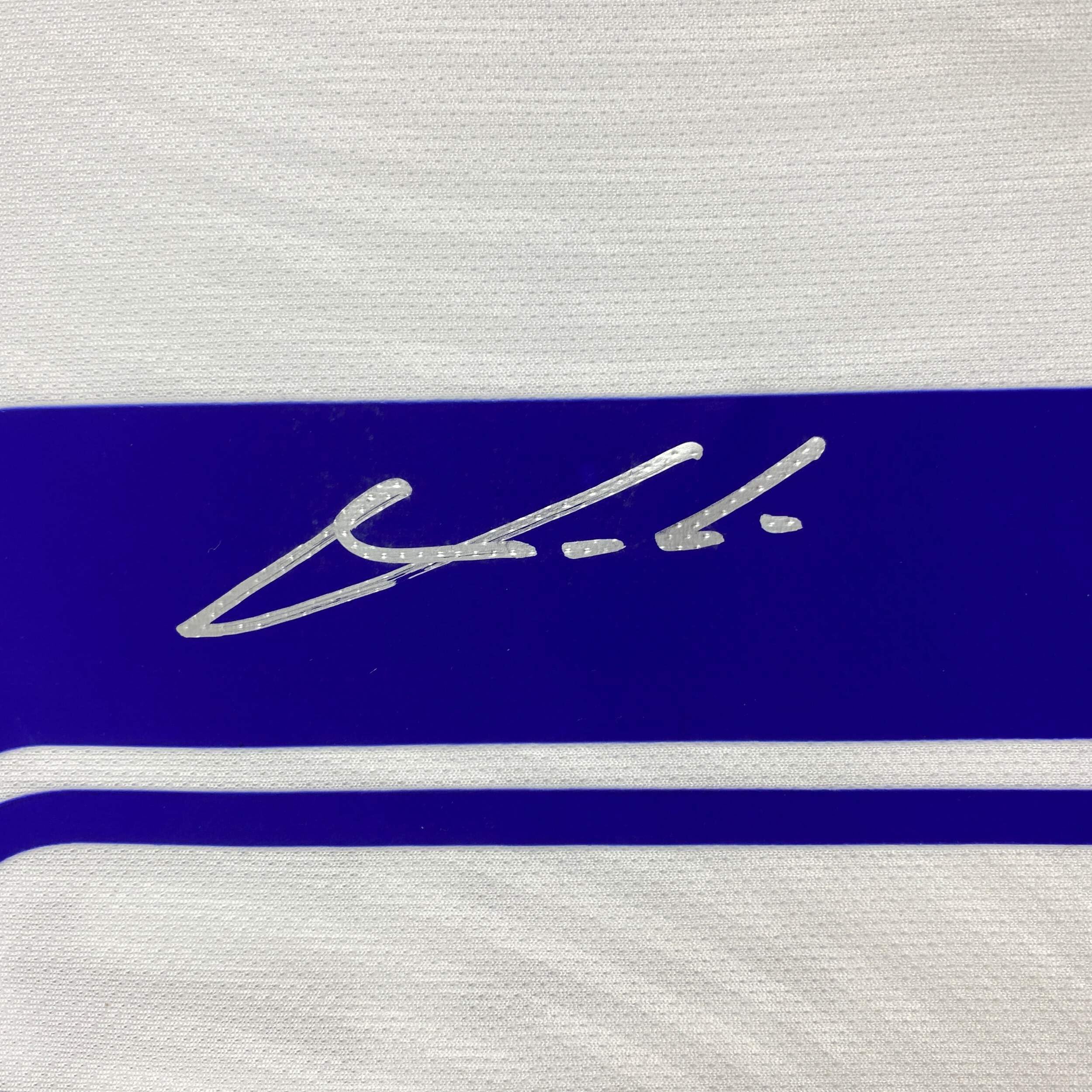 Autographed/Signed Luka Modric Real Madrid White Soccer Jersey Beckett BAS COA