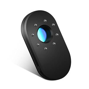 lupapa camera detector, anti-sneak photo and anti-monitoring, for hotel bathroom, scan camera, black