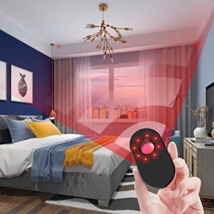 LUPAPA Camera Detector, Anti-Sneak Photo and Anti-Monitoring, for Hotel Bathroom, Scan Camera, Black