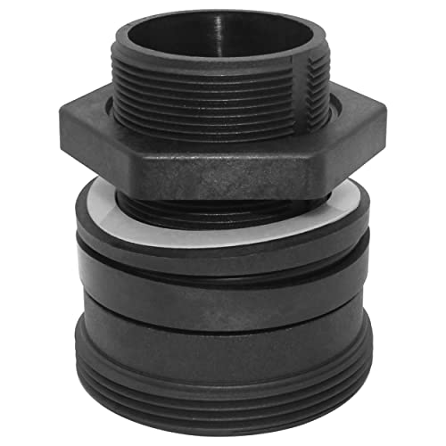 154714 Bulkhead Replacement Kit Compatible with 2-inch Triton II Pool and Spa Sand Filter, Aftermarket Part