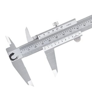 Clockwise Tools Vernier Caliper, DVLR-0605D 0-6 Inch/150 mm, Inch/Metric Conversion, Stainless Steel