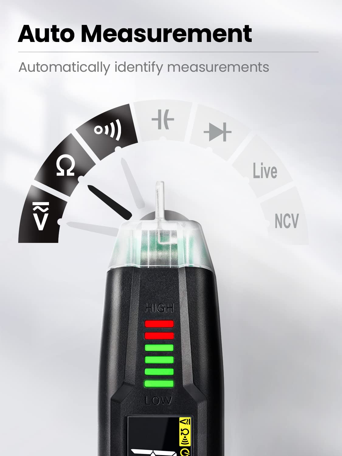 KAIWEETS Multifunction Non Contact Voltage Tester(ST100) and Outlet Tester(KM117B), Home Electricity Problem Checker