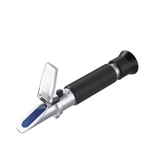 alcohol refractometer, atc alcohol refractometer with 0-80% alcohol measurement range for liquor and spirits. like whiskey, brandy, vodka, etc.