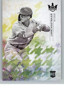 2022 panini diamond kings #170 lars nootbaar rookies iii rc rookie st. louis cardinals baseball trading card