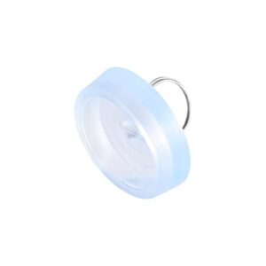 uxcell Rubber Sink Plug, Clear Drain Stopper Fit 2" to 2-1/16" Drain with Hanging Ring for Bathtub Kitchen and Bathroom