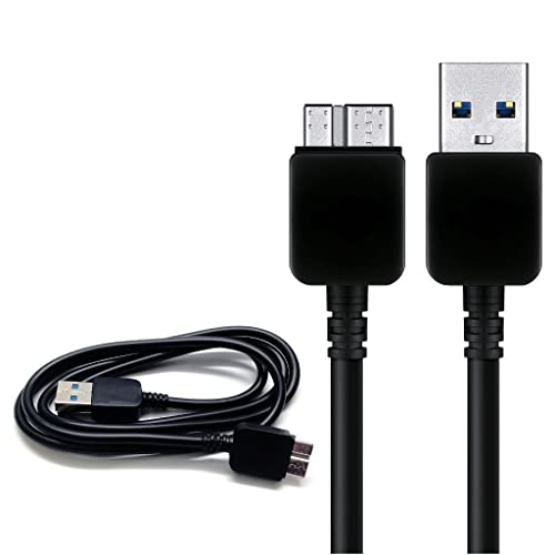 NTQinParts 3FT USB3.0 Data Sync Power Charger Cable Cord for Brother ADS-1250W ADS-1700W Compact Desktop Scanner