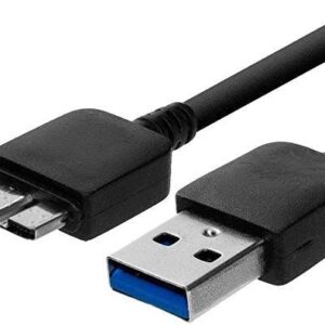 NTQinParts 3FT USB3.0 Data Sync Power Charger Cable Cord for Brother ADS-1250W ADS-1700W Compact Desktop Scanner