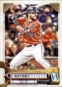 2022 topps gypsy queen #264 kris bryant san francisco giants mlb baseball trading card