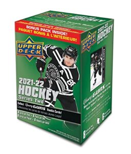 2021-22 upper deck series 2 hockey 6-pack blaster box