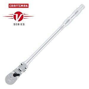 Craftsman V-SERIES Ratchet, 1/4 Inch Drive, 80-Tooth, Flexible Head XL (CMMT86303V)