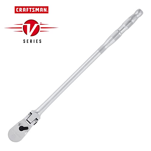 Craftsman V-SERIES Ratchet, 3/8 Inch Drive, 96-Tooth, Flexible Head XL (CMMT86323V)