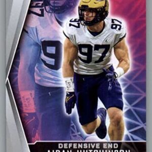 2022 Sage High Series Silver #189 Aidan Hutchinson Michigan RC Rookie Football Trading Card