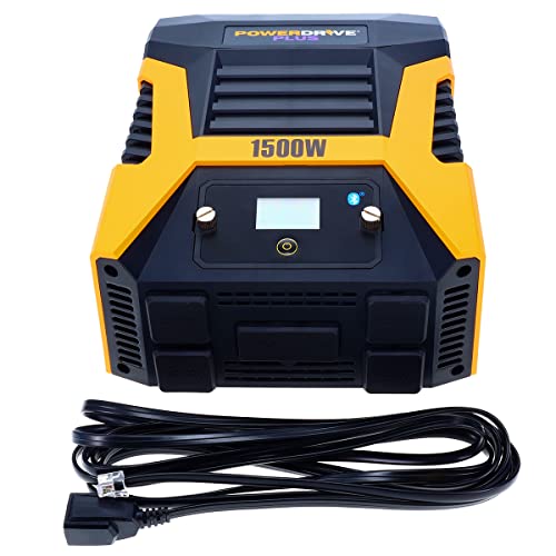 PowerDrive Plus PWD1500P 1500 Watt Power Inverter with Bluetooth(R) Wireless Technology and Remote Control