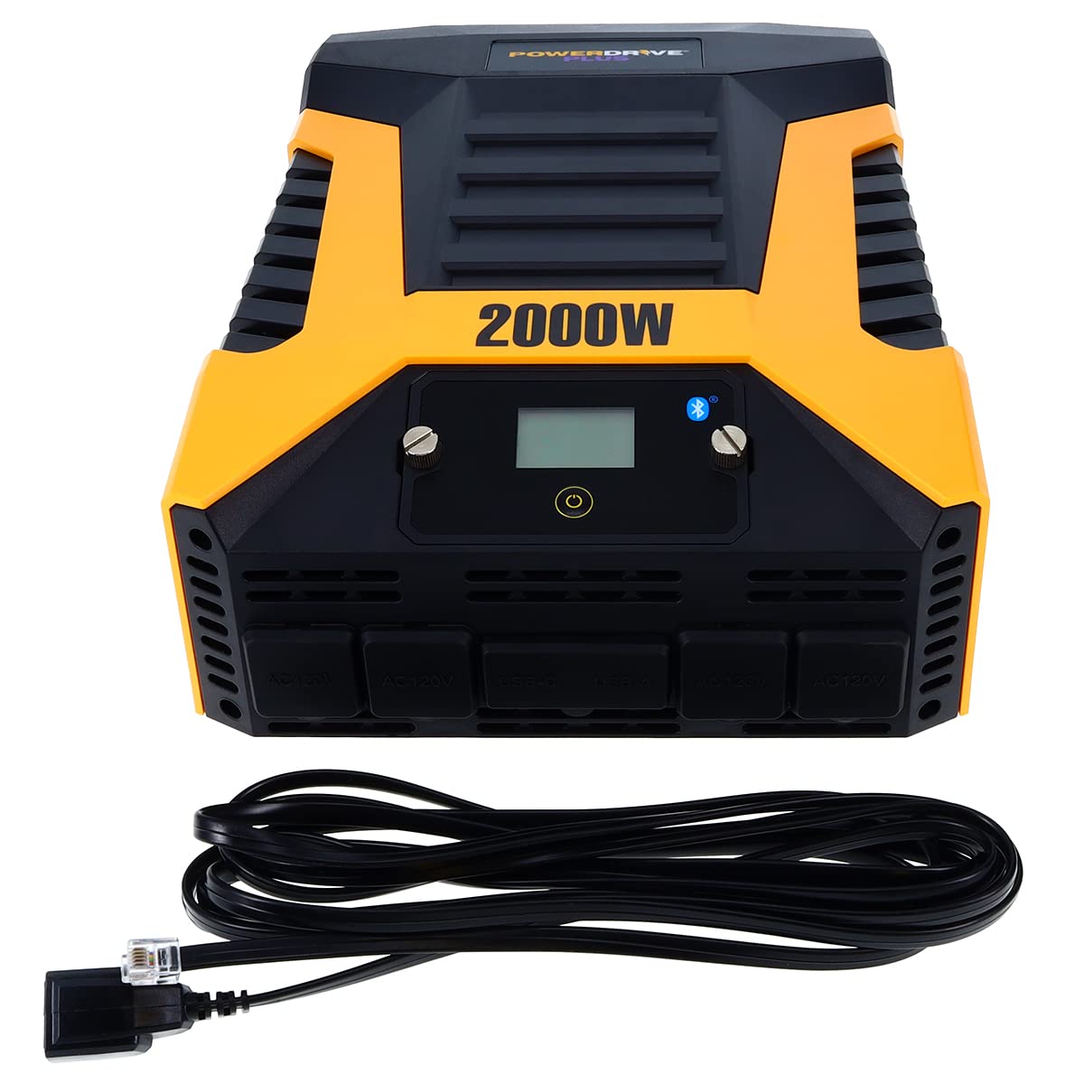 PowerDrive 2000 Watt Power Inverter, PWD2000P with Bluetooth Wireless Tech and Remote Control