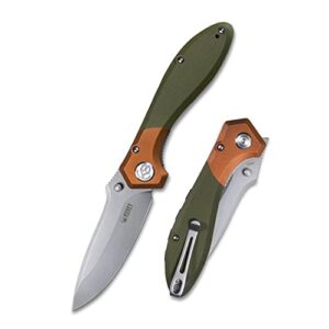 kubey ruckus ku314b folding pocket knife