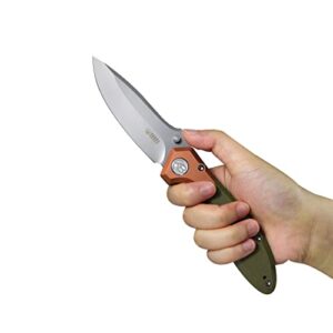 KUBEY Ruckus KU314B Folding Pocket Knife