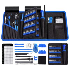 showpin precision repair screwdriver set: 191 in 1 computer repair tool kit with 164 bits - multi screwdriver for laptop pc household refrigerator washing machine dryer hvac