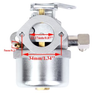 Carburetor for Craftsman 536.887250 536.884810 536.887251 536.886141 536.886500 536.885400 4hp 5hp 22" Snow Blower