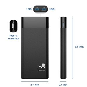 LIZVIE Smart Hidden Camera Power Bank Smart Camera with Wide Degree Lens, Built-in 32G SD Card, APP Remotely Control, Wireless 29 Hours Loop Record